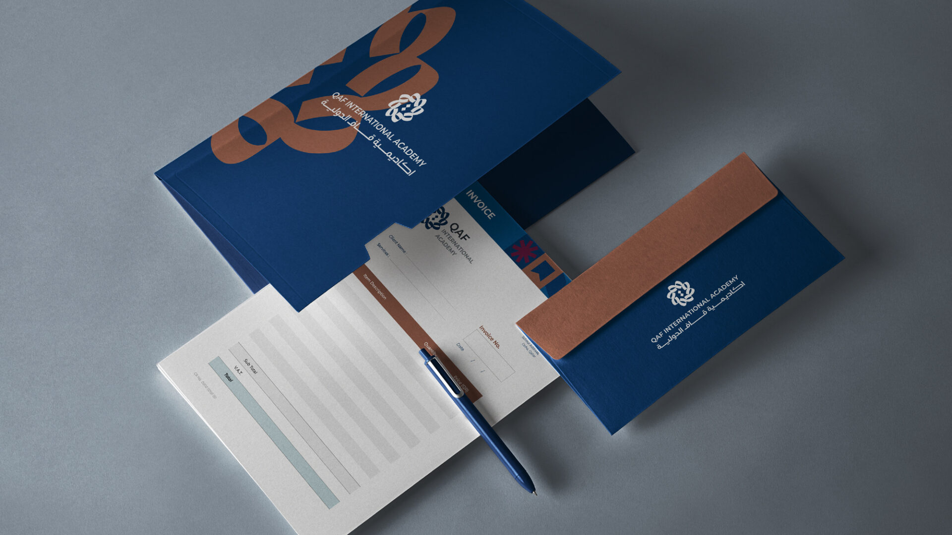 QAF Brand identity Design - Digital Marketing Agency in Qatar