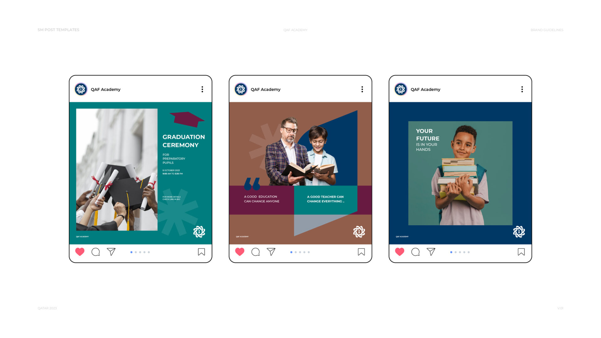 QAF Brand identity Design - Digital Marketing Agency in Qatar