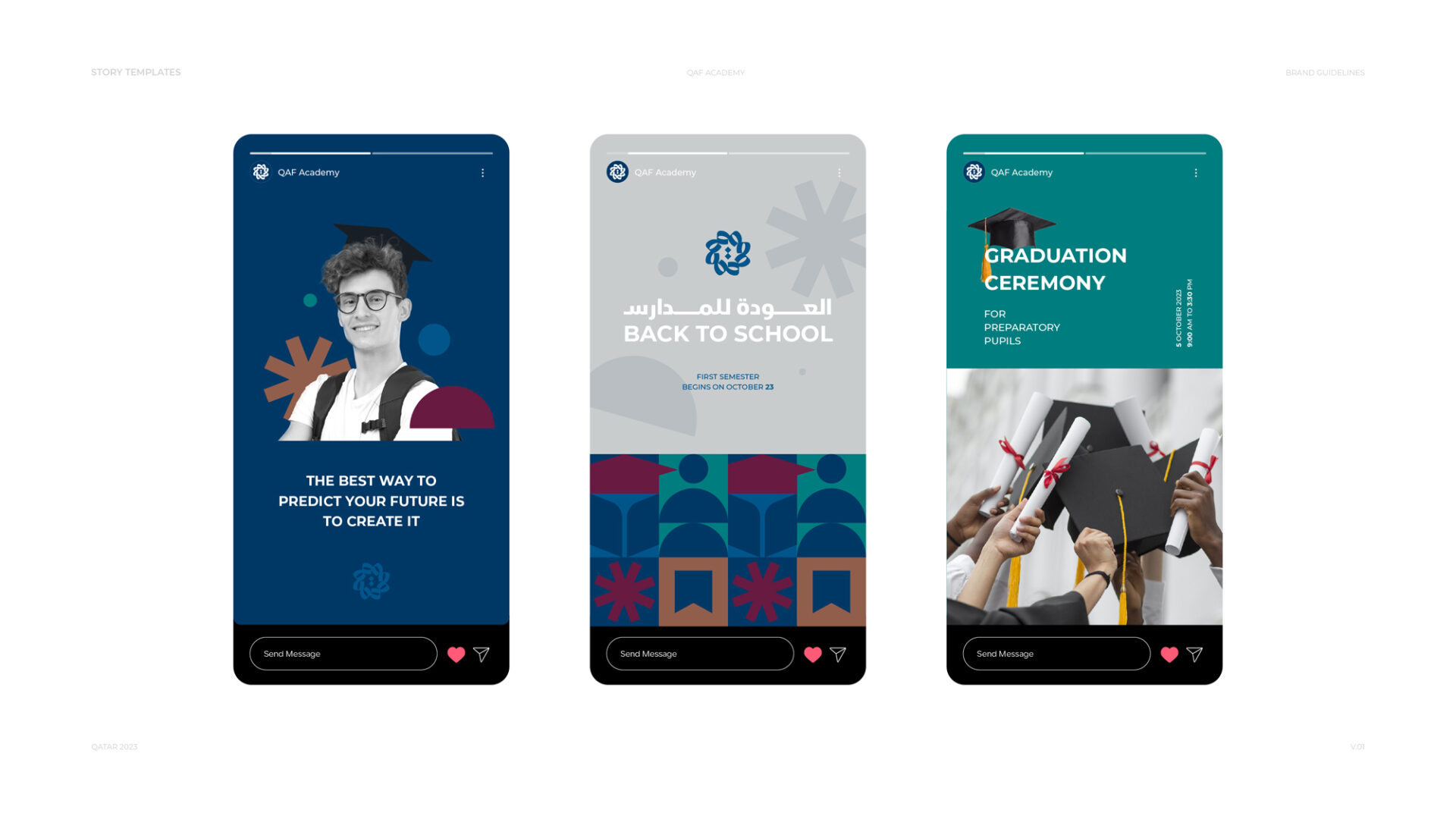 QAF Brand identity Design - Digital Marketing Agency in Qatar