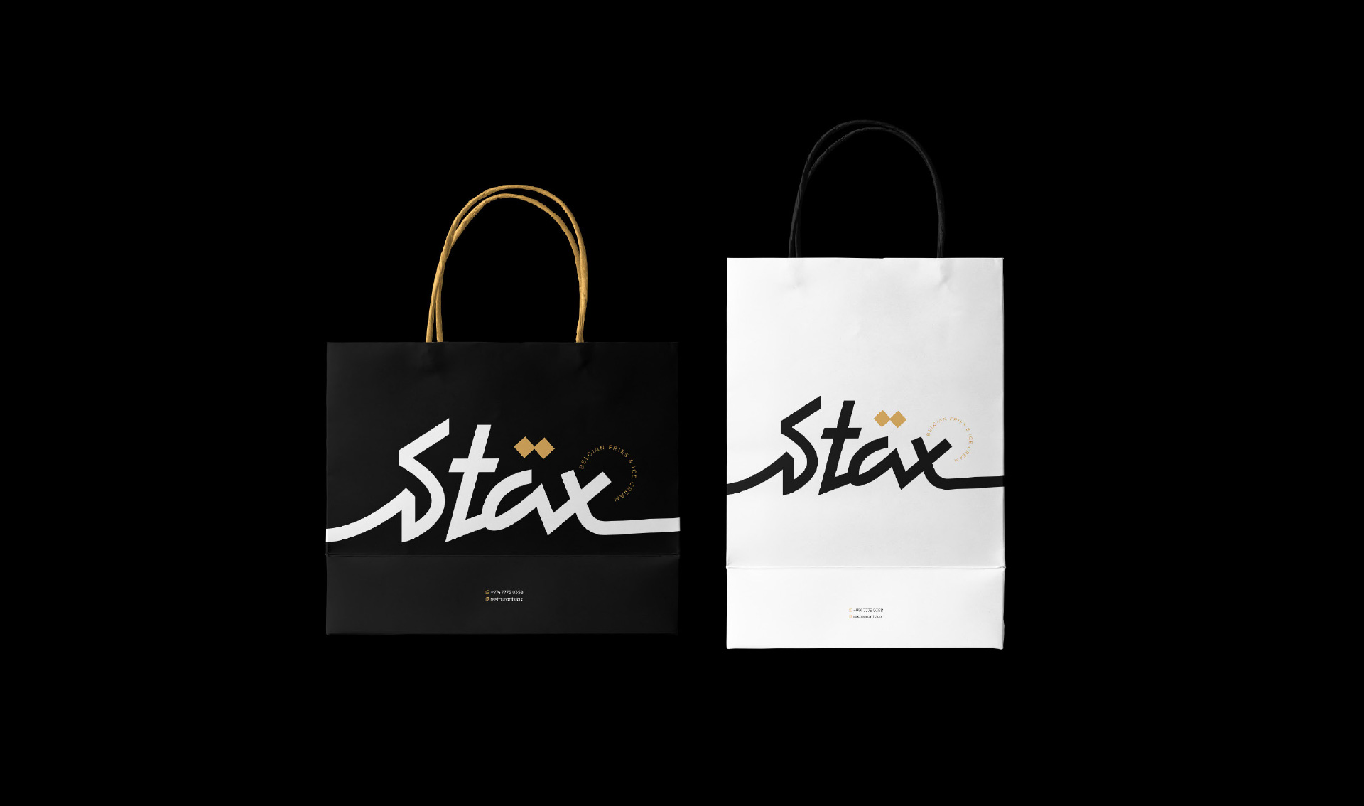 Stax Brand identity Design - Digital Marketing Agency in Qatar